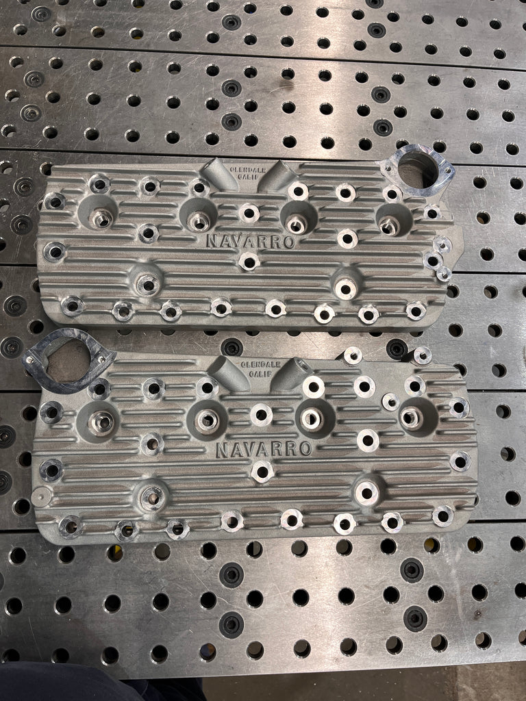 8BA Flathead Navarro Cylinder Heads - Ford Flathead 1949-1953 ...