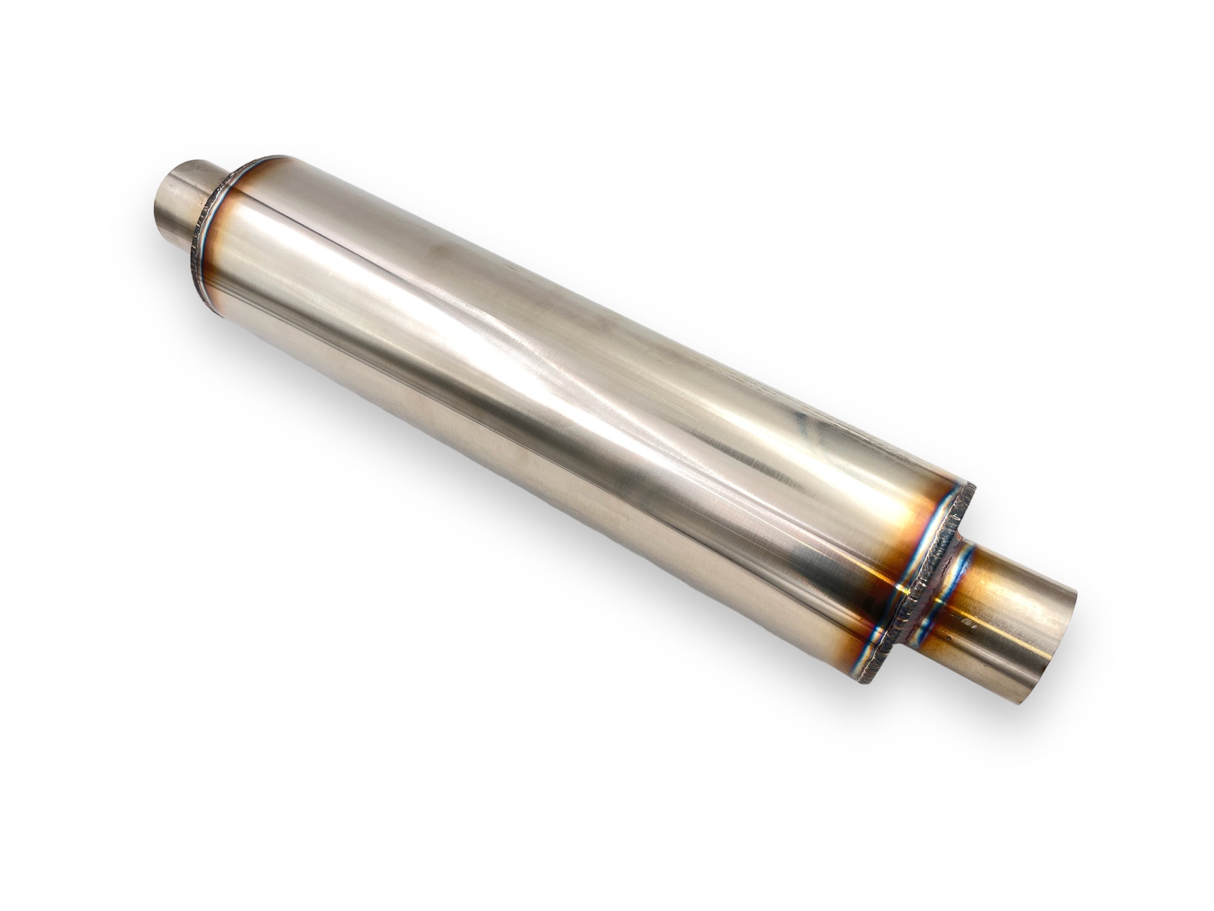 Porter Muffler Universal 1.75" Shorty - Stainless Steel – Millworks Hot Rod