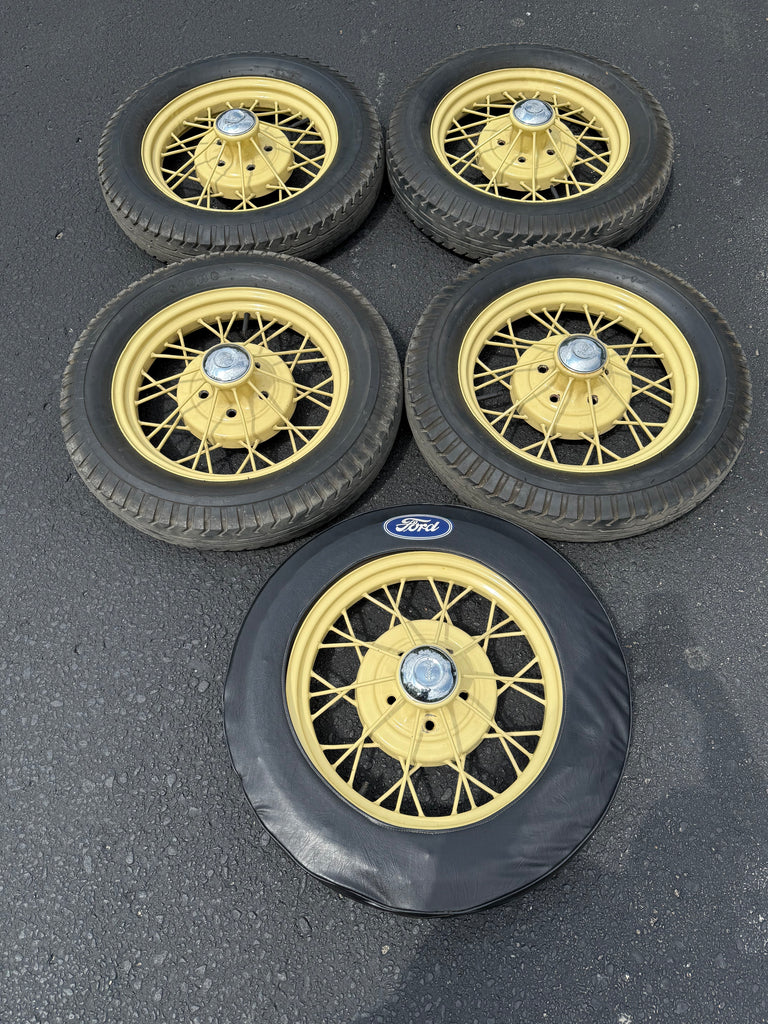 19" Model A Wheels - Ford Model A 1928-1931 – Millworks Hot Rod