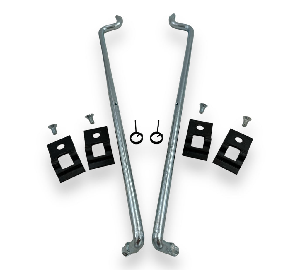 Door Latch Rod and Mounting Plate - Ford Model A Coupe 1930-1931 ...