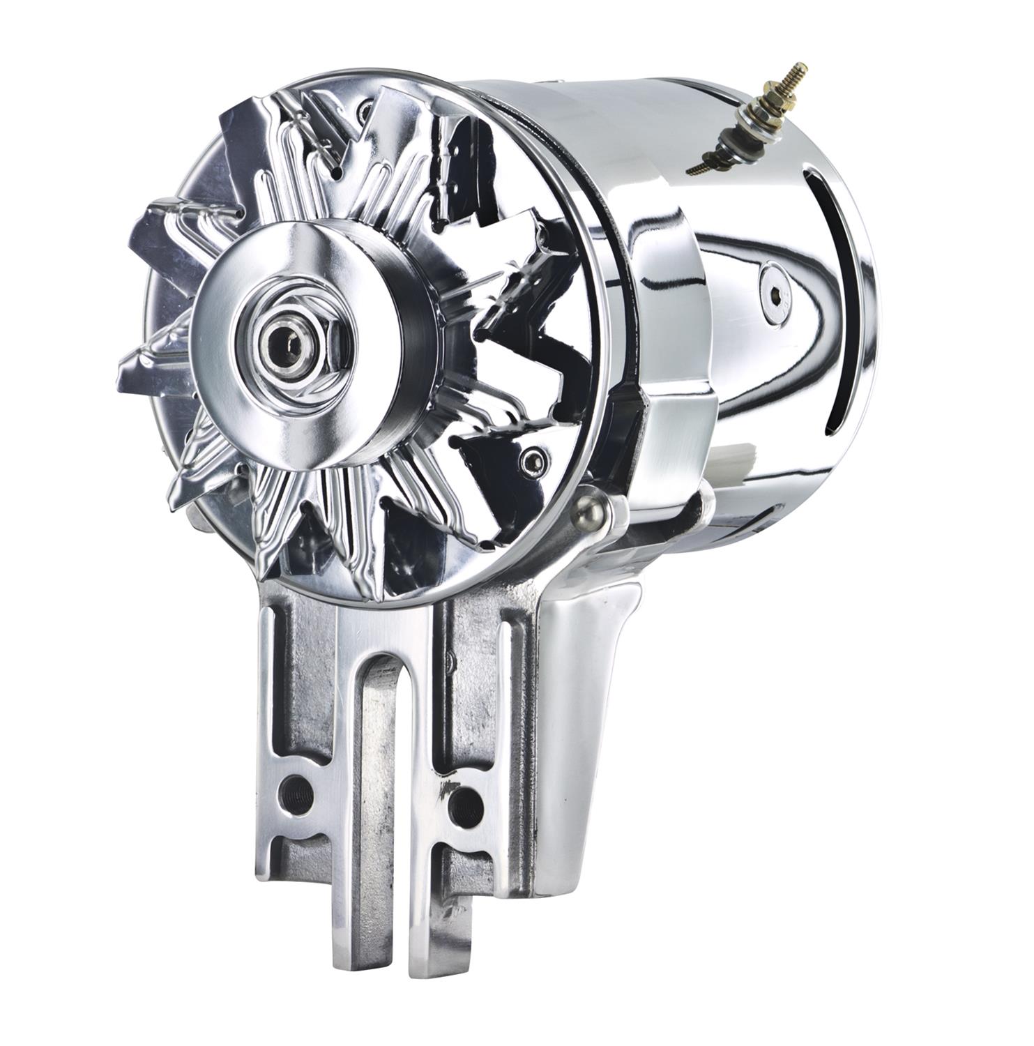 12V Powermaster PowerGEN Alternator W/ Lamp Terminal - 1949-1953 Ford ...