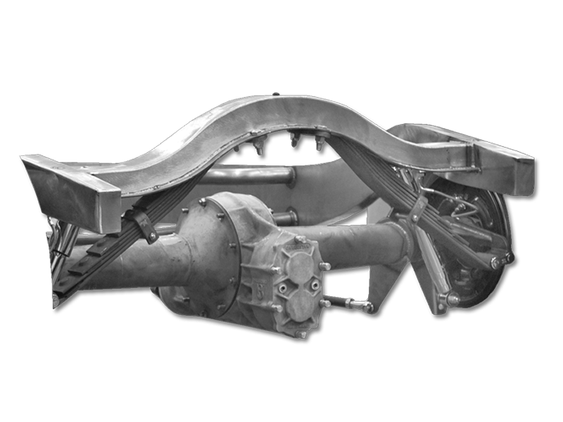 1928-31 Ford Model A Rear Crossmember for Transverse Spring with U-bol ...