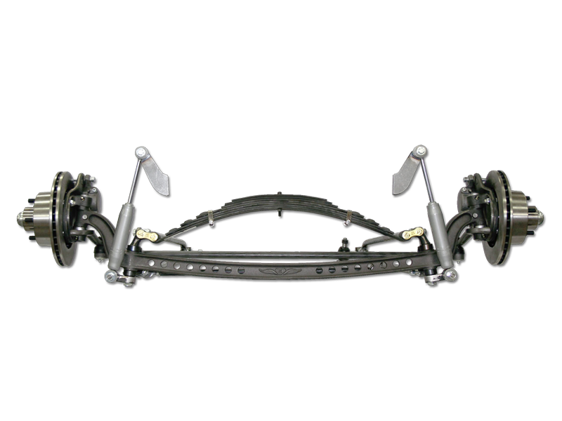 1932 Ford Complete Front End with Drilled I-Beam Axle – Millworks Hot Rod