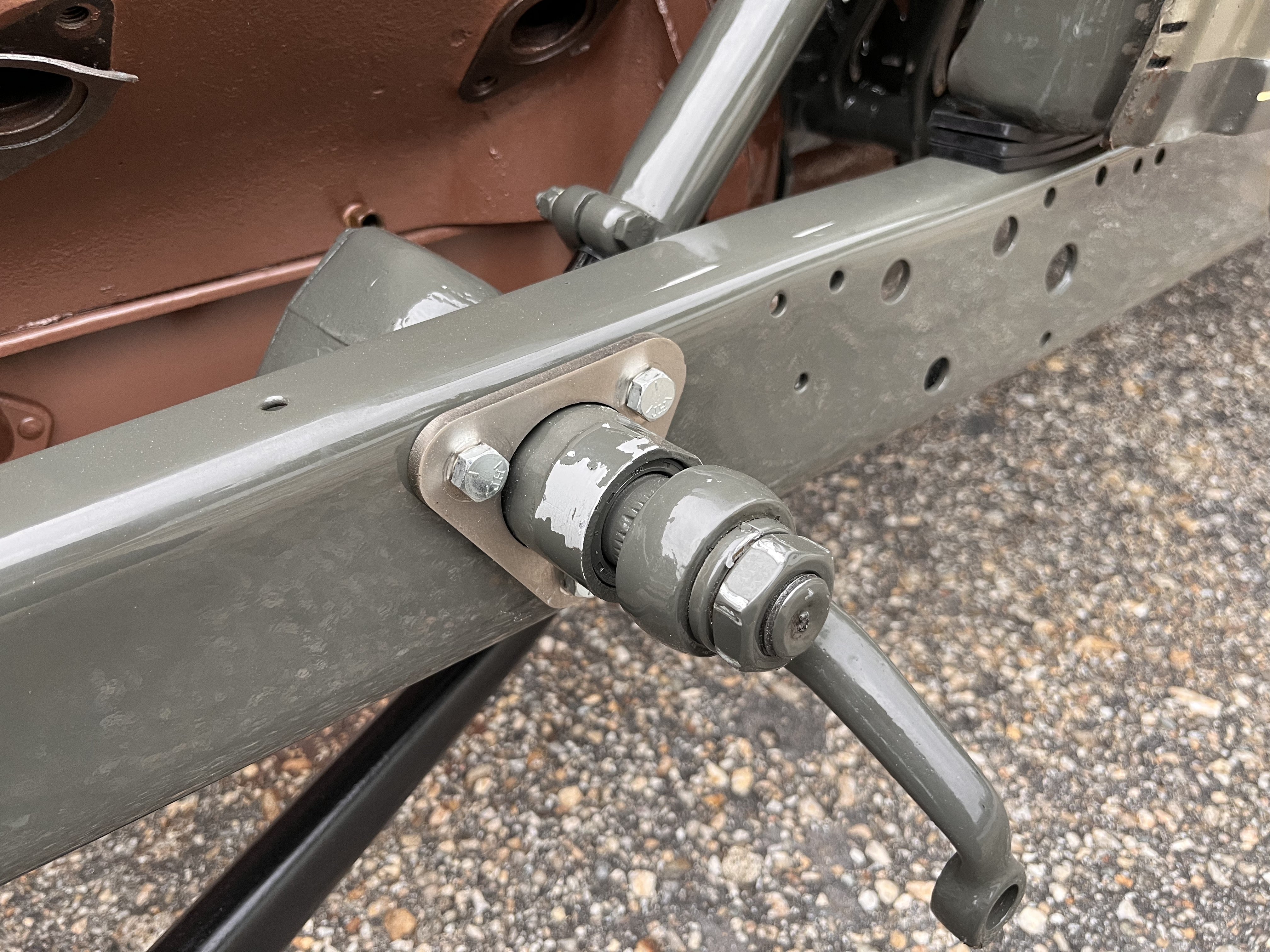 Early Ford F1 Steering Box Flange and Stainless Support Set – Millworks ...