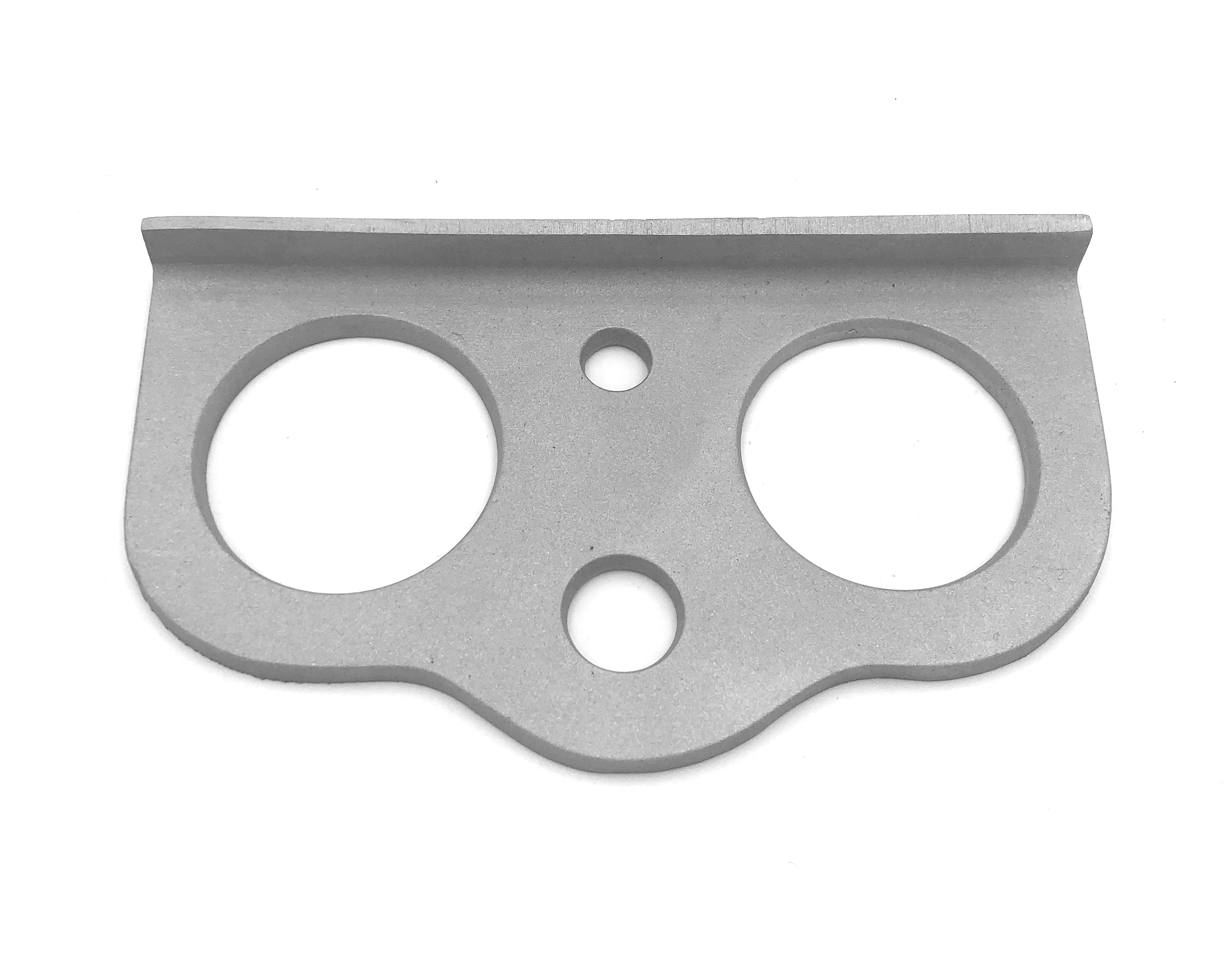 Cast Aluminum Under Dash Gauge Panel - Raw Aluminum – Millworks Hot Rod