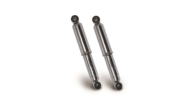 Smooth Bell "Shorty" Hot Rod Shocks Chrome – Millworks Hot Rod