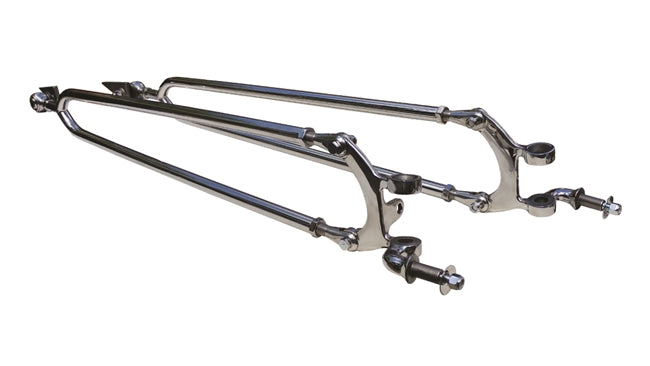Traditional Hairpin Radius Rod Kit With Tie Rod Ends Polished ...