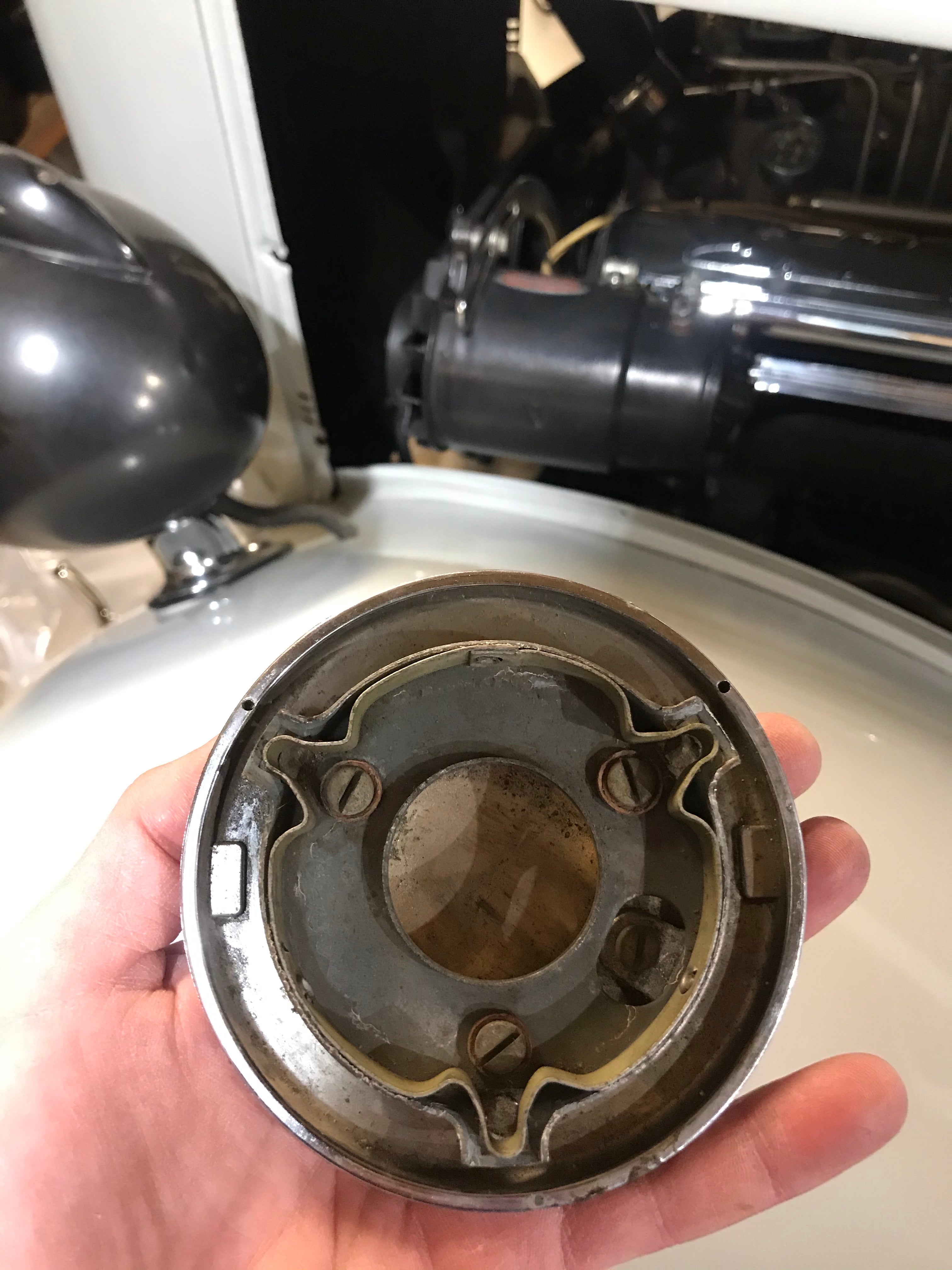 1941 Ford Deluxe Horn button – Millworks Hot Rod