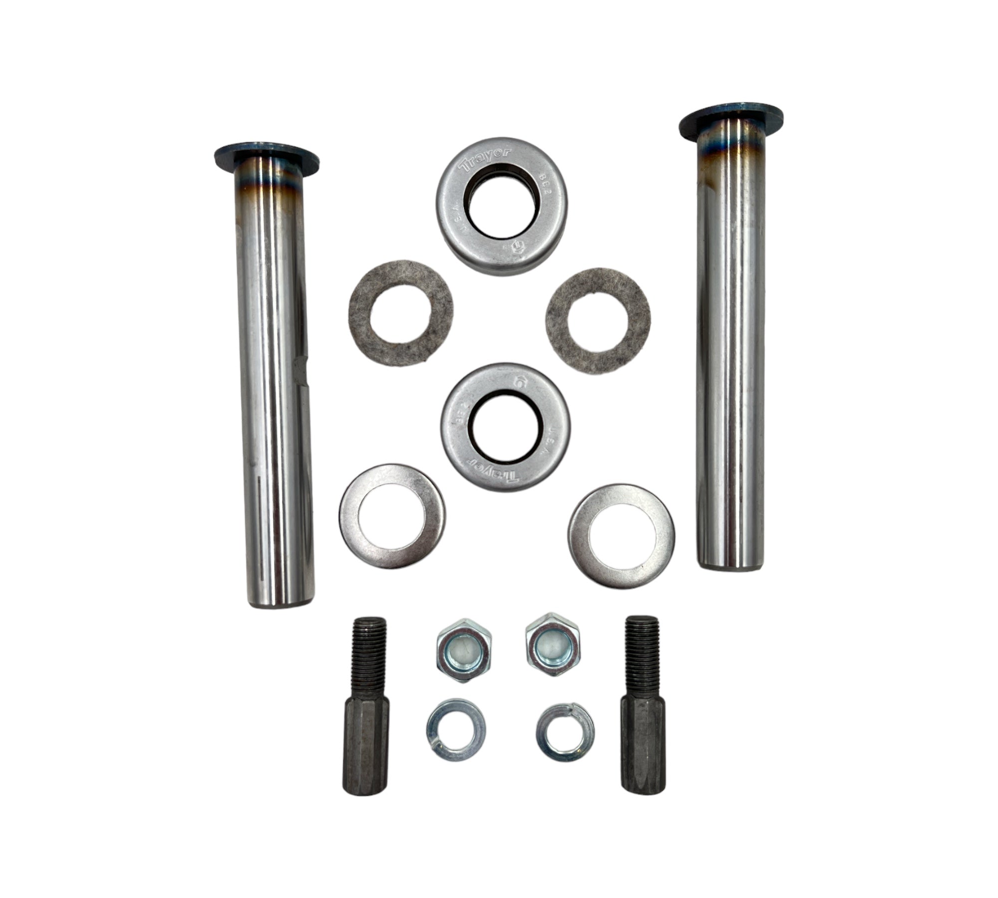 Complete front spindle kit for 1937-1941 Fords – Millworks Hot Rod